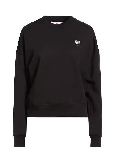 CHIARA FERRAGNI Cotton-blend Sweatshirt - Black