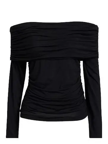 Rag & Bone Modal Off-the-shoulder Top - Black