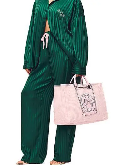 Victoria's Secret Heritage Stripe Tote Bag - Print