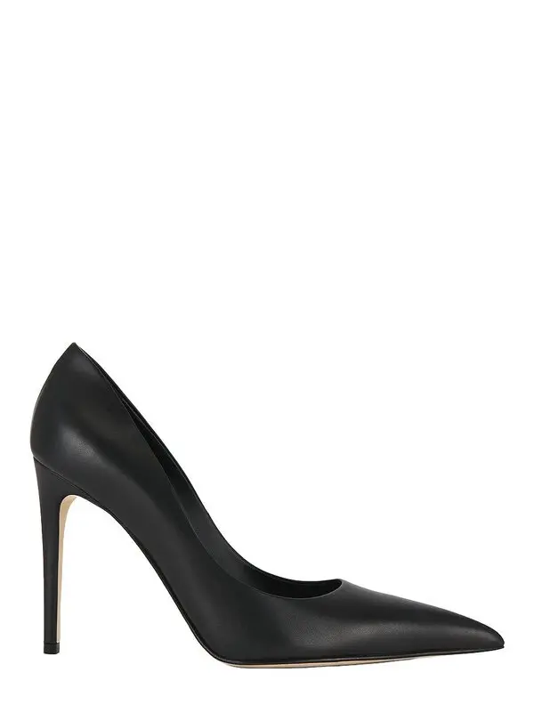 Alexander McQueen Leather Pump - Black & Gold