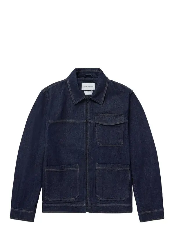 Oliver Spencer Hardwick Denim Jacket - Blue