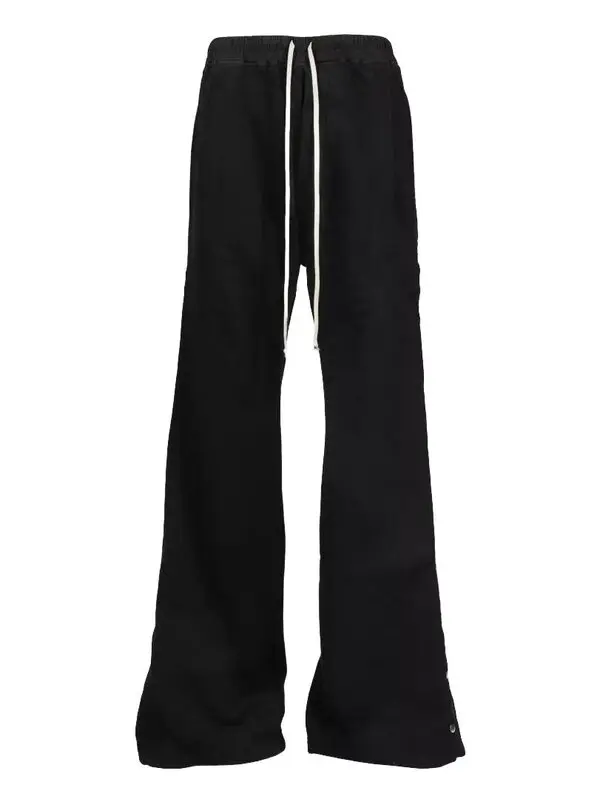 Rick Owens Wide Pusher Trousers - Black