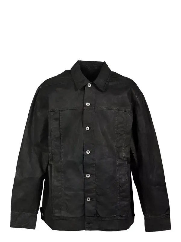 Rick Owens Jumbo Worker Jacket - Black