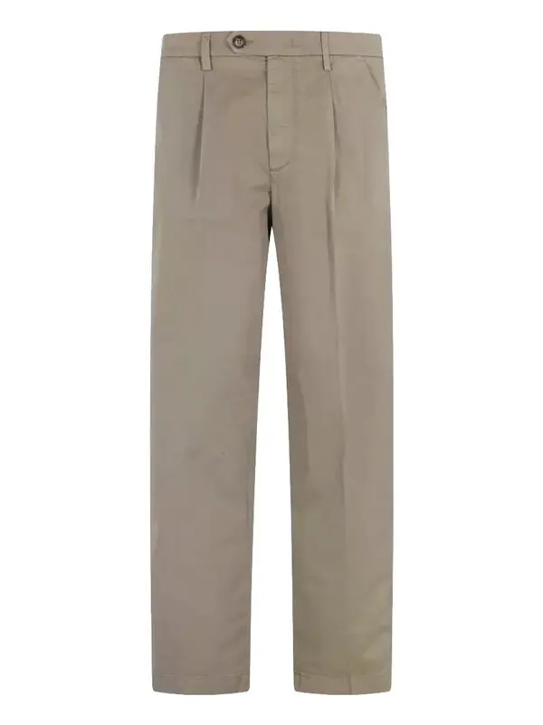 RE-HASH Pleated Trousers - Neutrals