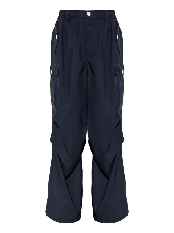 Marni Buttoned Cargo Pants - Blue