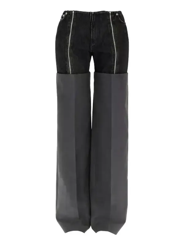 JEAN PAUL GAULTIER Zip Trousers - Grey
