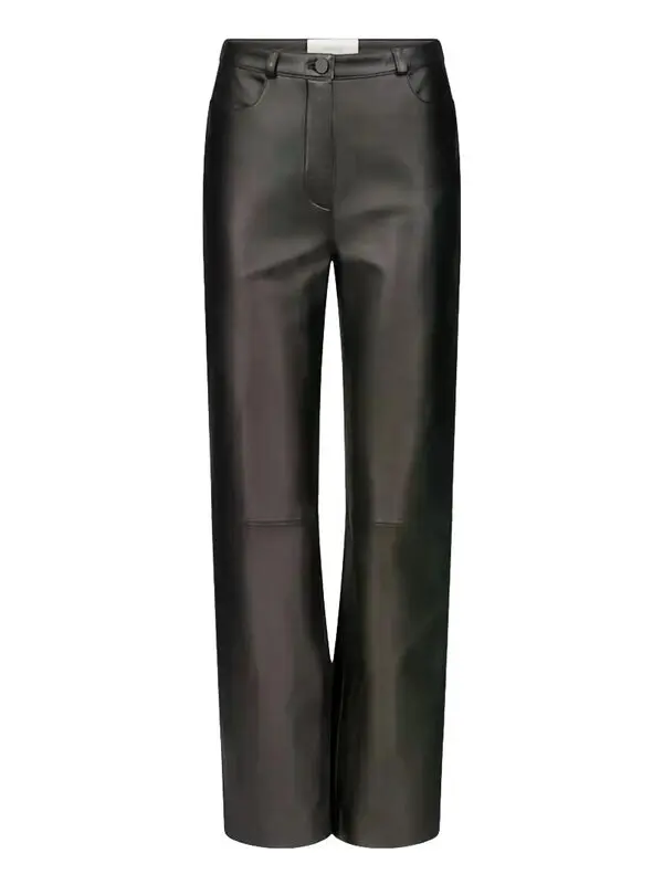 Loulou De Saison Leather Trousers - Black
