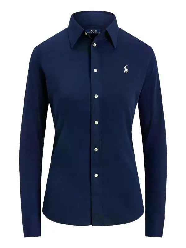 Polo Ralph Lauren Polo Pony Cotton Shirt - Blue