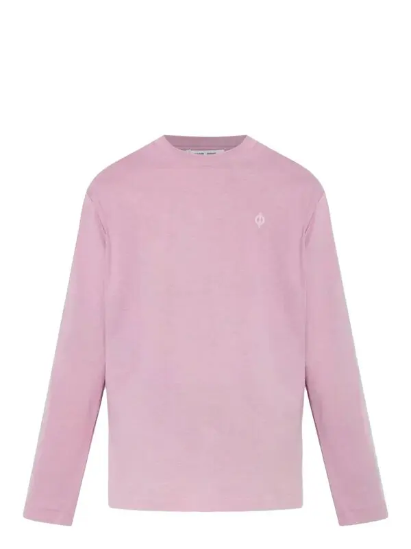SAMSOE SAMSOE Long-sleeve Graphic T-shirt - Pink