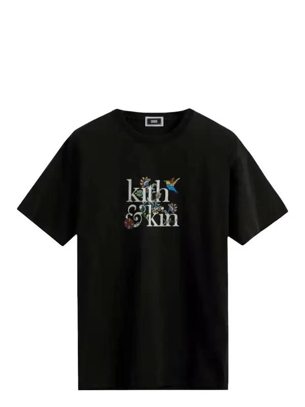 Kith Kin Jacobean Crew-neck T-shirt - Black