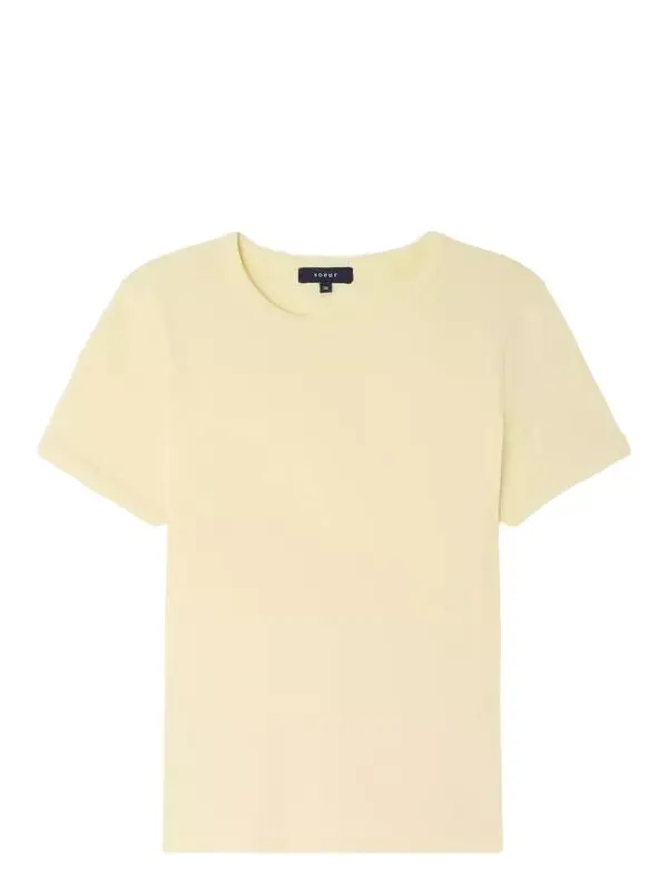 Soeur Aristide Crew-neck T-shirt - Yellow