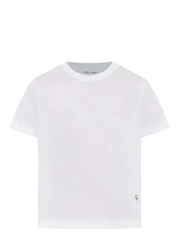 SAMSOE SAMSOE Graphic T-shirt - White