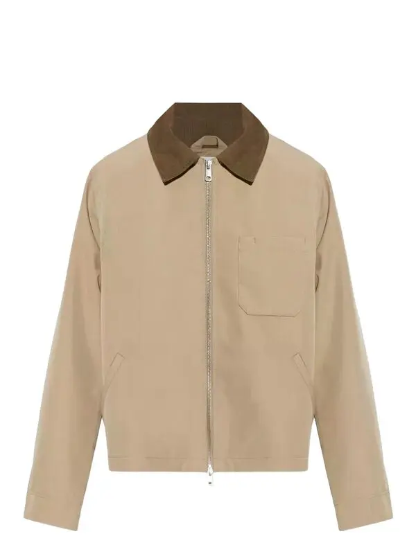 SAMSOE SAMSOE Sarobinson Jacket With Corduroy Collar - Neutrals