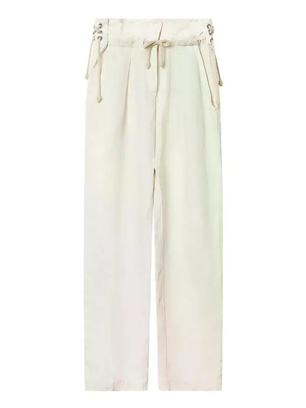 Isabel Marant Sharon Drawstring Trousers - Neutrals