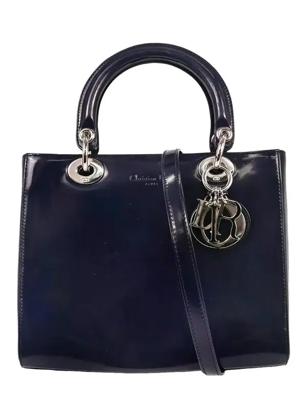Dior 1997 Lady Handbag - Blue