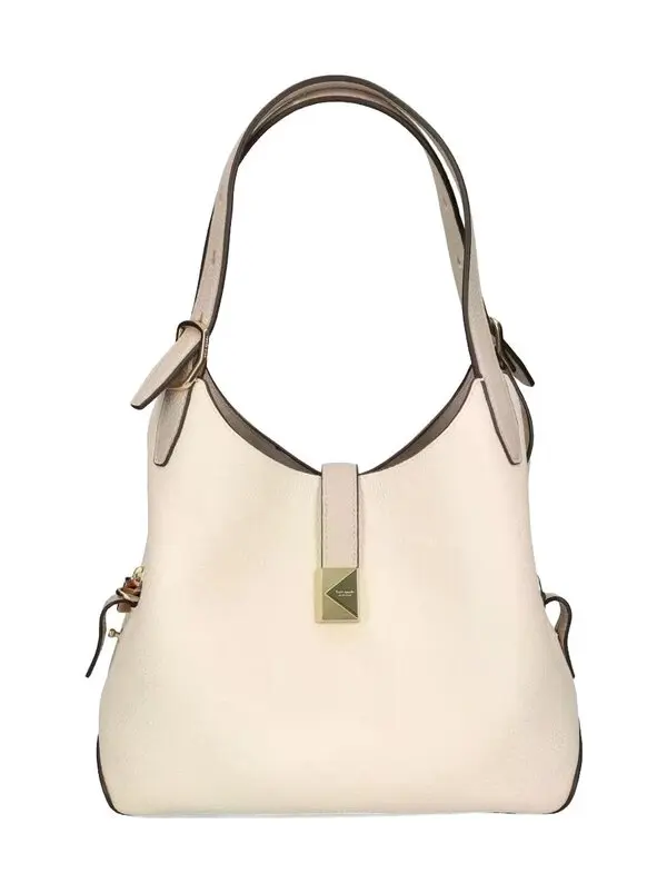 Kate Spade New York Deco Buckle Leather Tote - Neutrals