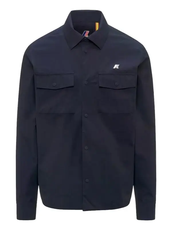 K-WAY Umbert Overshirt - Blue