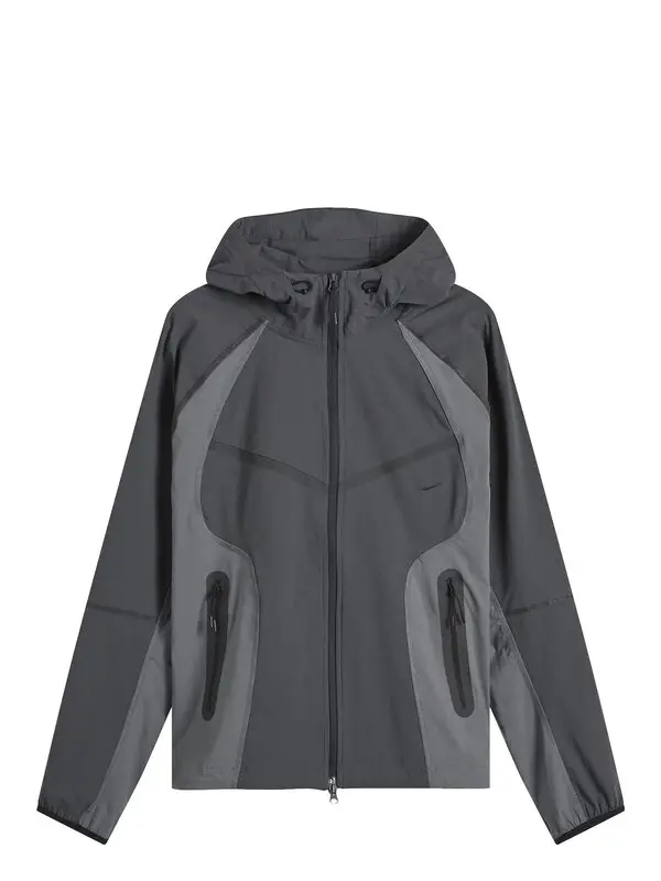 Nike Tech Woven Pro Oversized Jacket - Anthracite/iron Grey/black