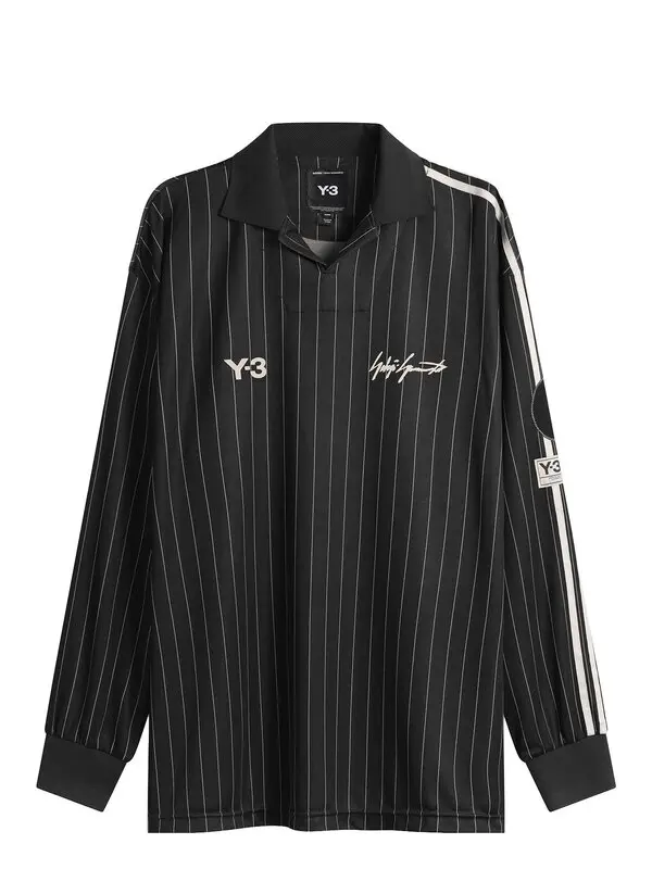 Y3 Elite 5 Zidane Football Jersey - Black