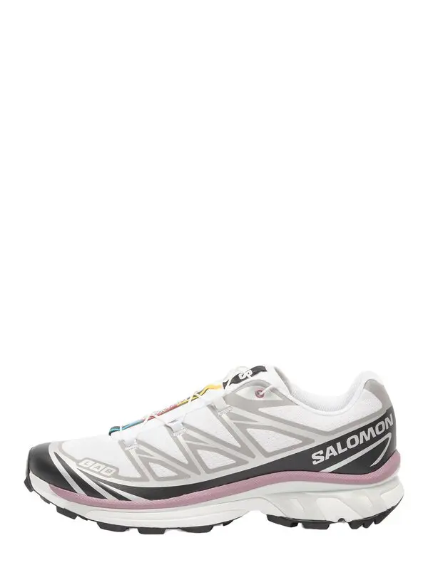 SALOMON Xt-6 Sneaker - White/black/dusky Orchid