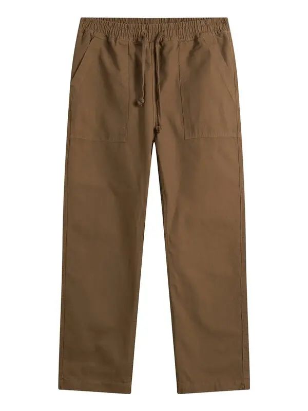 SERVICE WORKS Classic Canvas Chef Pants - Bark