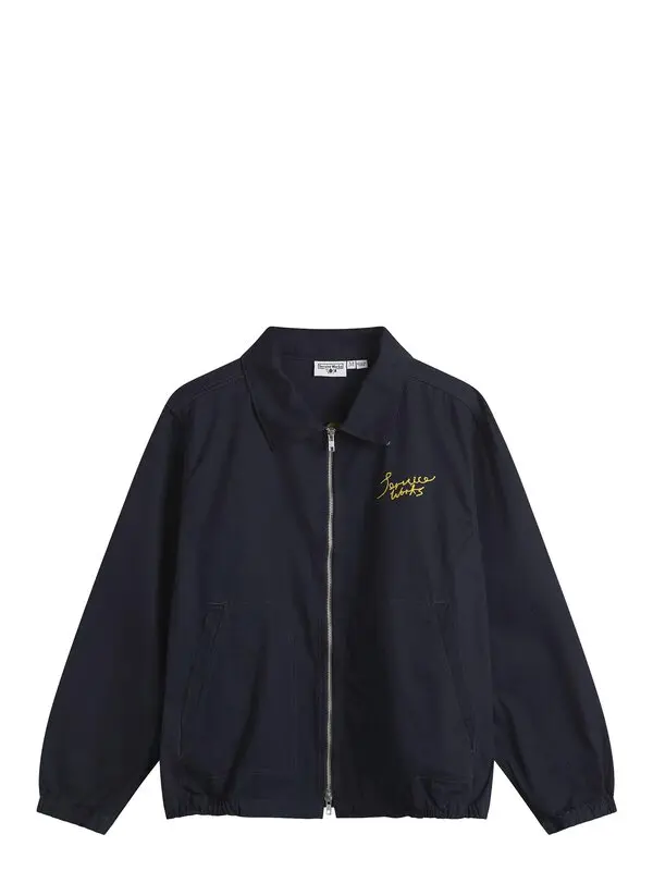 SERVICE WORKS Twill Work Jacket - Dark Navy