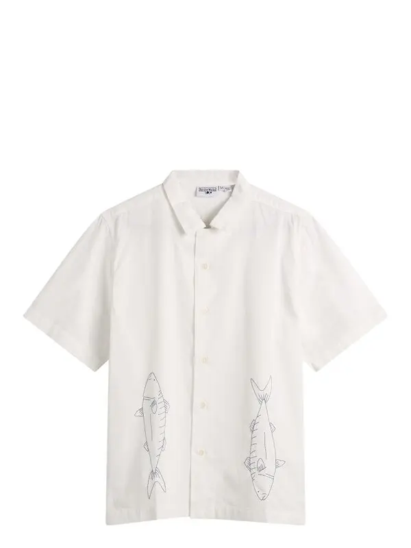 SERVICE WORKS Mackerel Shirt - Off-white