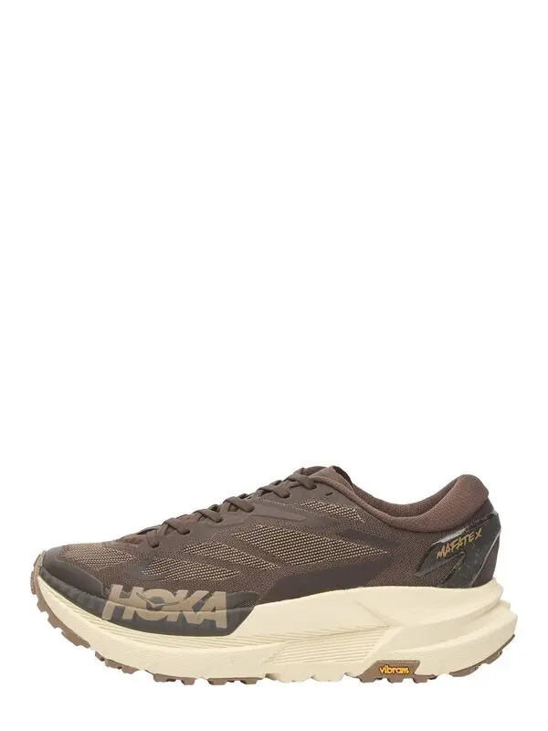 Hoka One One Mafate X Trail Running Sneakers - Walnut/rye