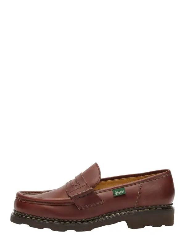 Paraboot Orsay Leather Loafer - Brown
