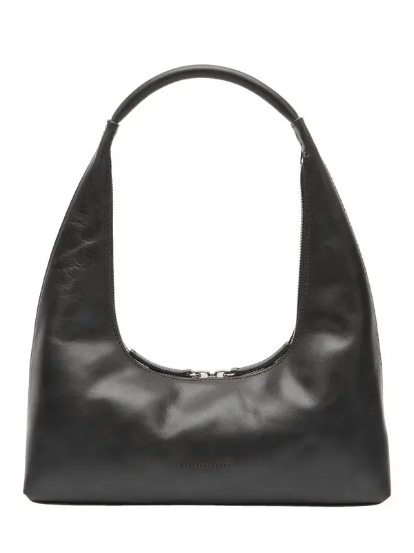 MARGESHERWOOD Hobo Shoulder Bag - Black