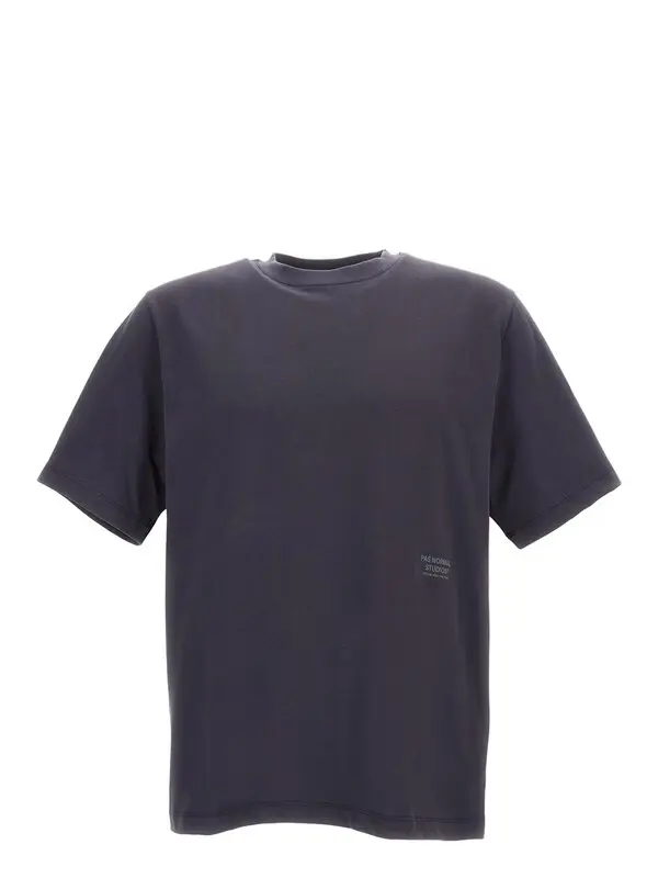 PAS NORMAL STUDIOS Short-sleeved T-shirt Off-race - Grey