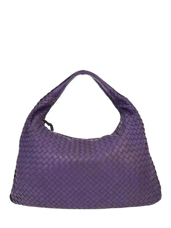 Bottega Veneta 1990s Signature Intrecciato Tote Bag - Purple