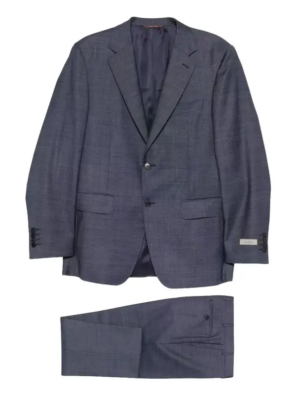 Canali Button-fastening Suits - Blue