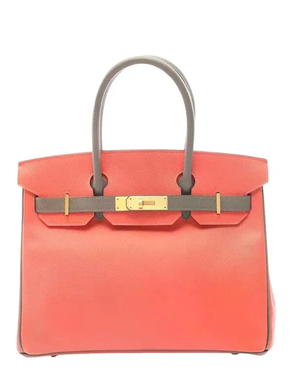 Hermès 2016 Epsom Birkin 30 Handbag - Red