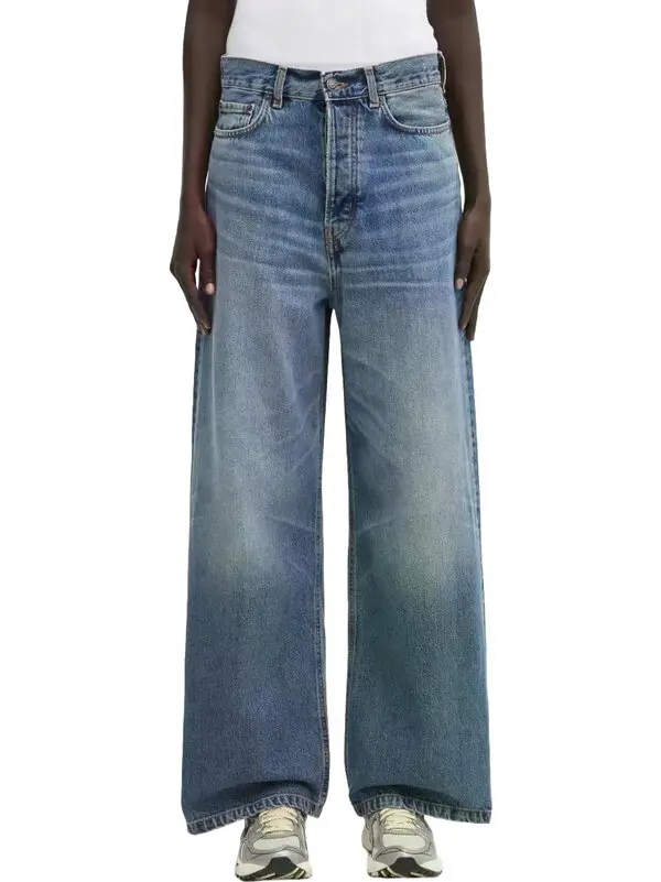 Fiorucci Back-print Jeans - Blue