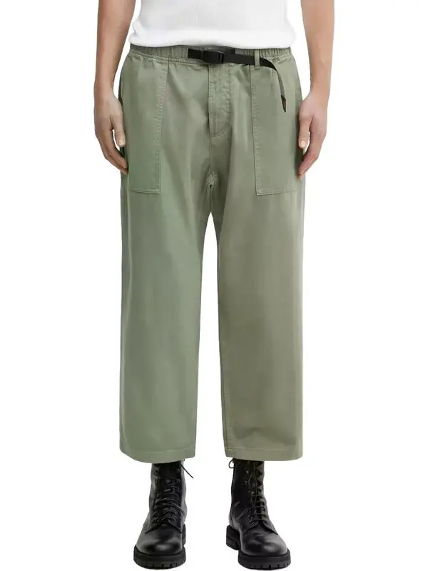 Gramicci Elasticated-waistband Straight Trousers - Green