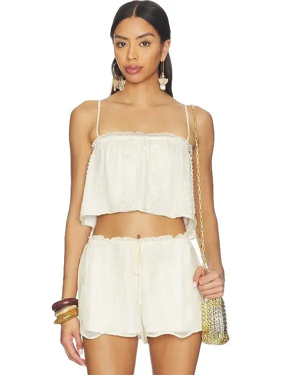 Tularosa Tatum Top - Ivory