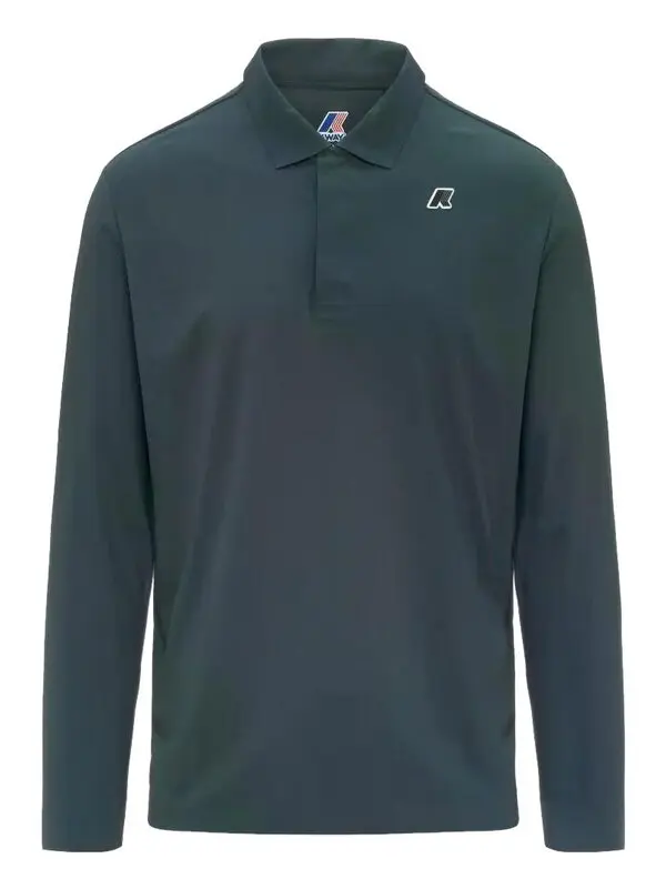 K-WAY Cleek Long-sleeved Polo Shirt - Green