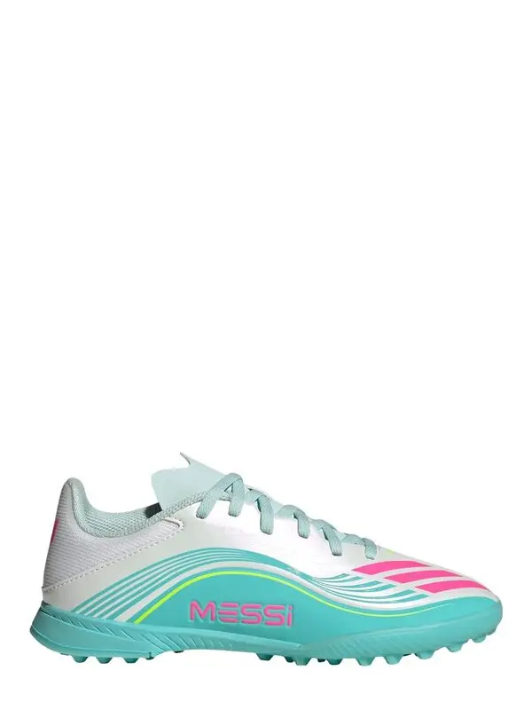 Adidas F50 League Tf Messi Aurora Radiante Pack - Cloud White/lucid Pink/flash Aqua