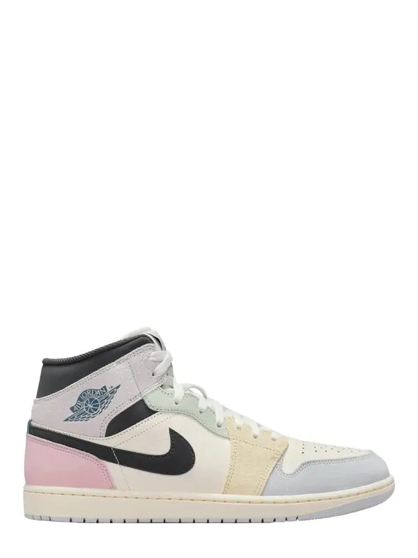 JORDAN 1 Mid Se Sneakers - Sail/iced Jade/anthracite