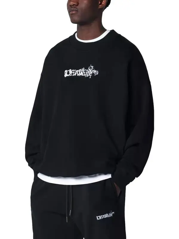Off-White Crew-neck Sweater - Black