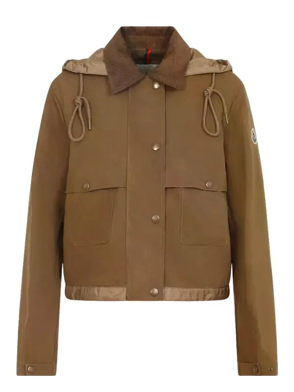 Moncler Aconitum Hooded Jacket - Brown