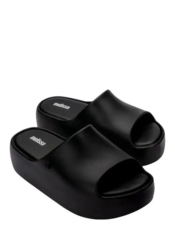 Melissa Free Platform Slides - Black