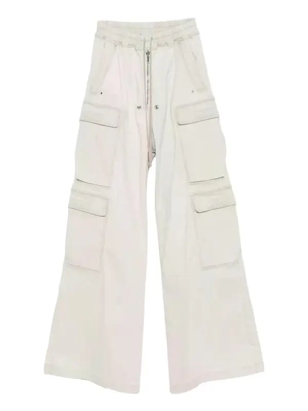 Rick Owens Cargo Pocket Jeans - Neutrals