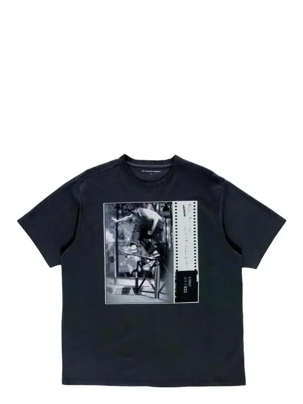 POP TRADING COMPANY Pop Deberdt Print T-shirt - Grey