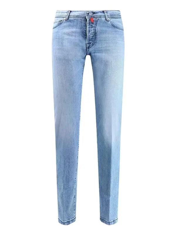Kiton Five-pocket Jeans - Blue