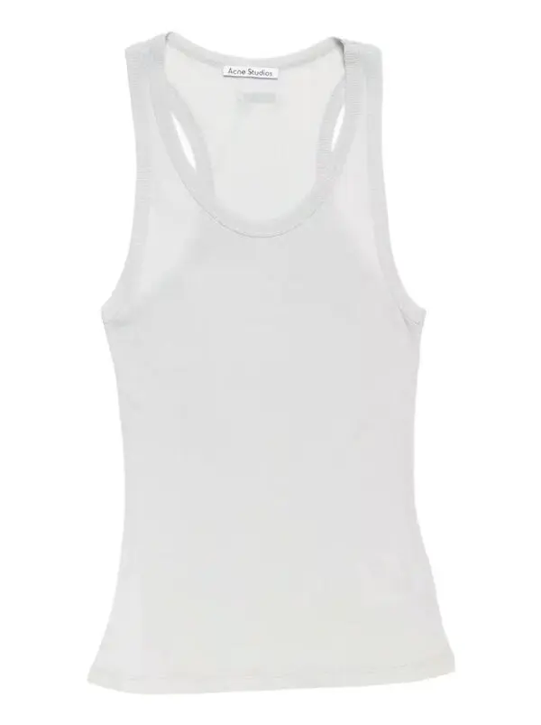 Acne Studios Ribbed Vest Top - Grey