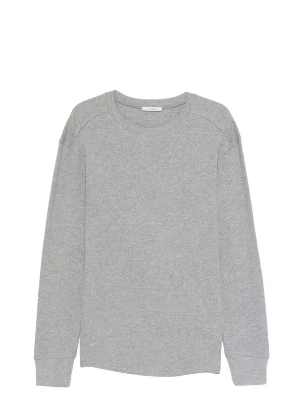 ENTIRE STUDIOS Ribbed Crew-neck Sweatshirt - Grey