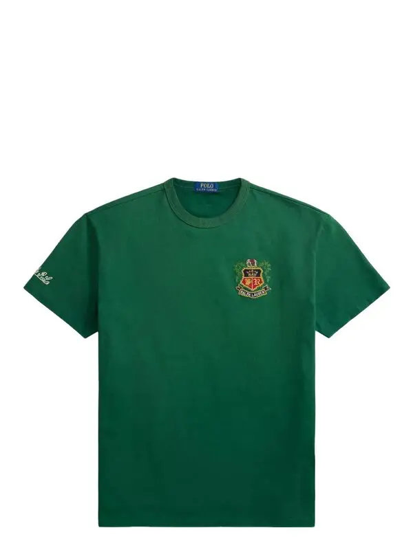 Polo Ralph Lauren Crest--detail T-shirt - Green