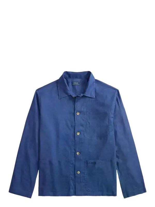 Polo Ralph Lauren Barton Buttoned Overshirt - Blue